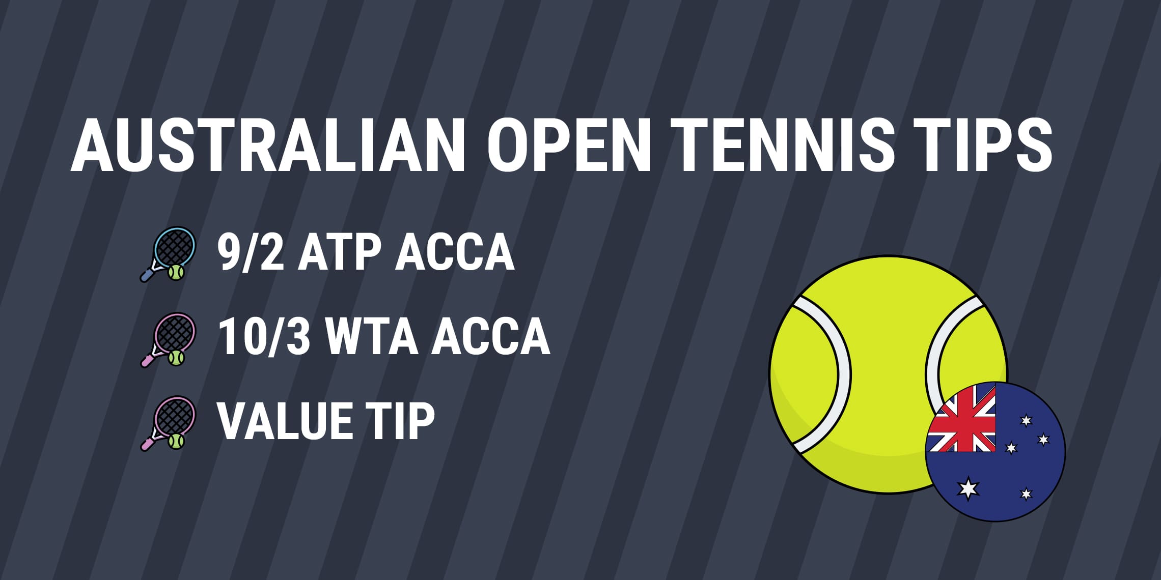 Friday's Australian Open Tennis Tips | GetYourTipsOut