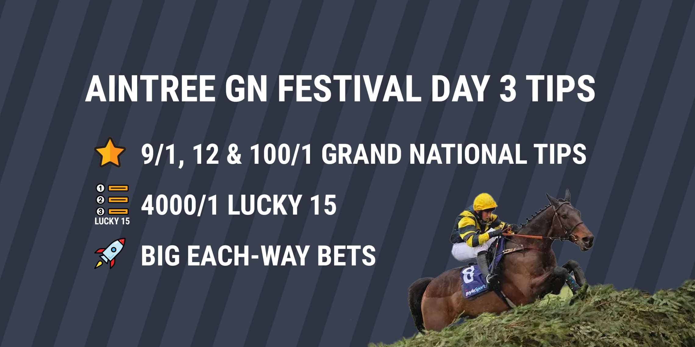 Aintree Grand National Festival Day 3 Tips | GetYourTipsOut