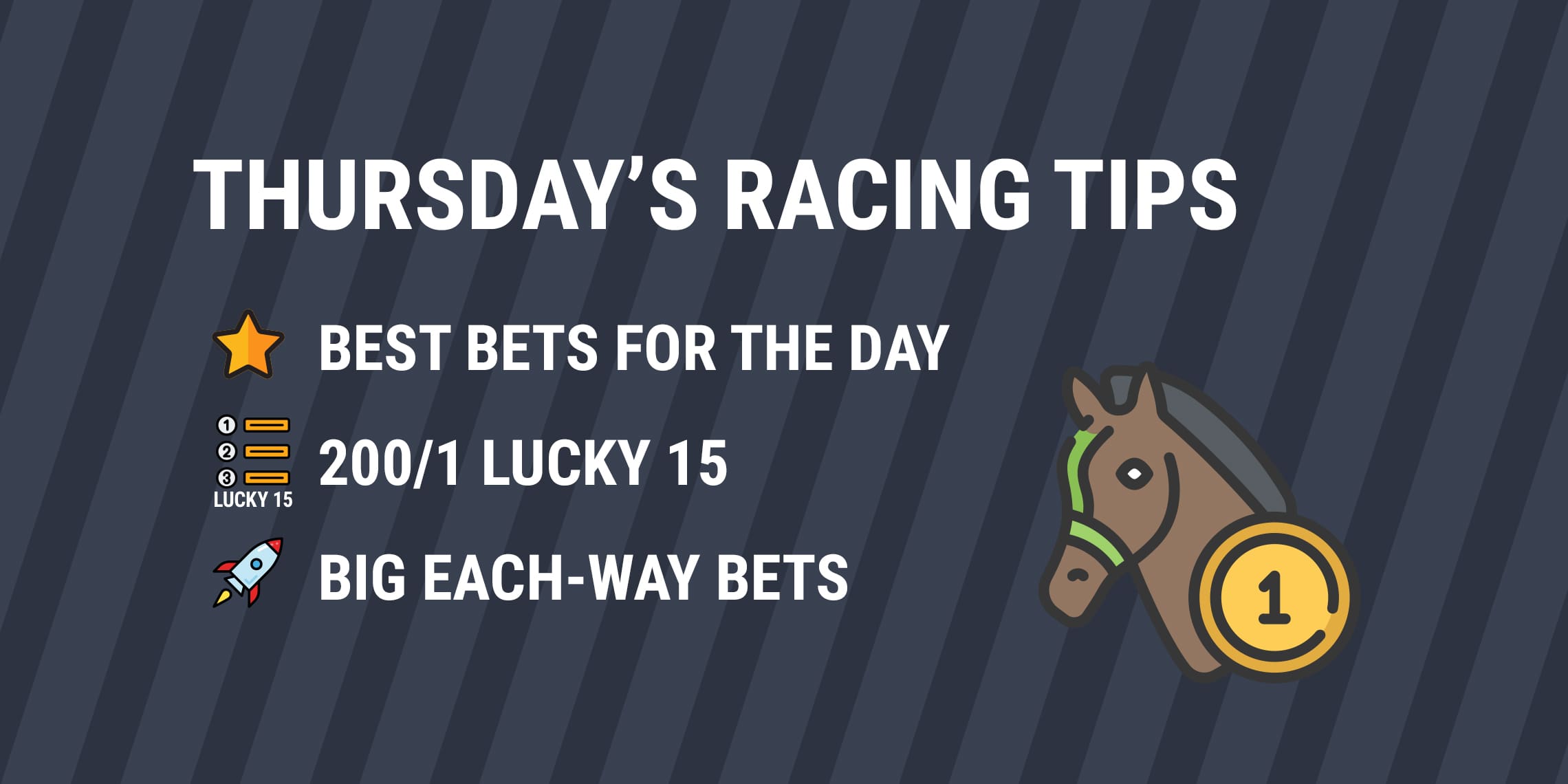 Thursday's Horse Racing Tips | GetYourTipsOut
